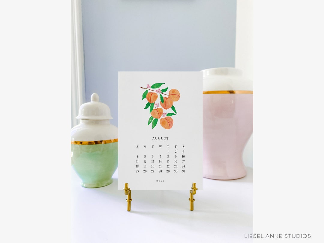 Little Joys 2024-2025 Academic Year Desk Calendar Preppy ...