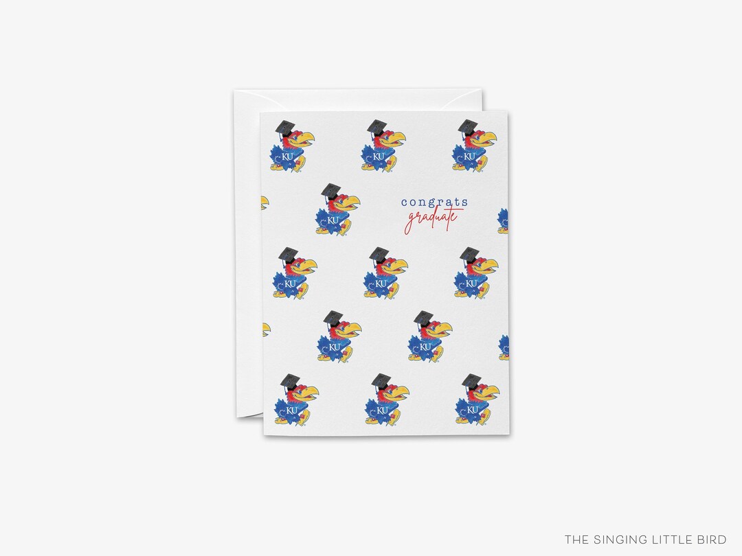 Kansas Jayhawks Graduation Card | OFFICIALLY Licensed by the University ...