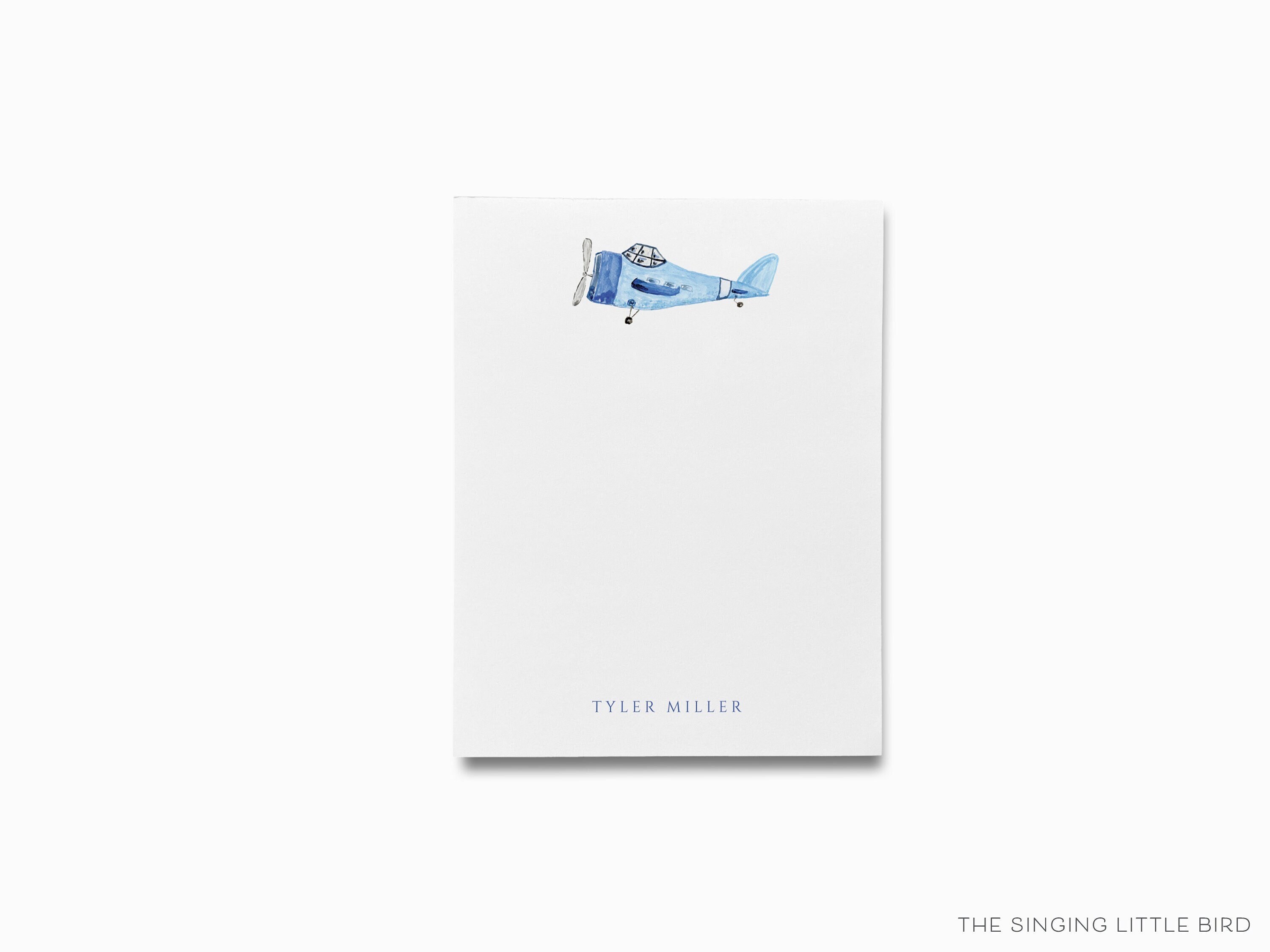 Personalized Vintage Airplane Notepad Pilot Notepad Set - Etsy