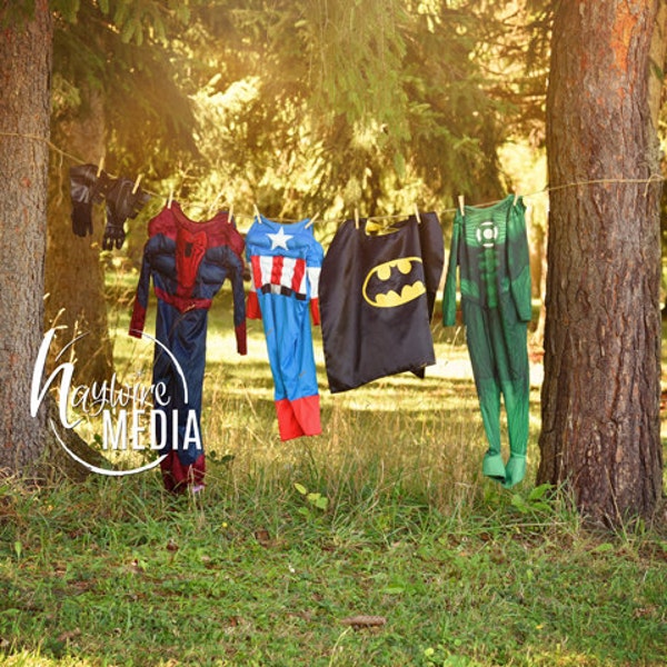 Superhero Backdrop - Etsy