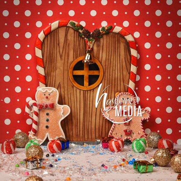 Gingerbread Backdrop - Etsy