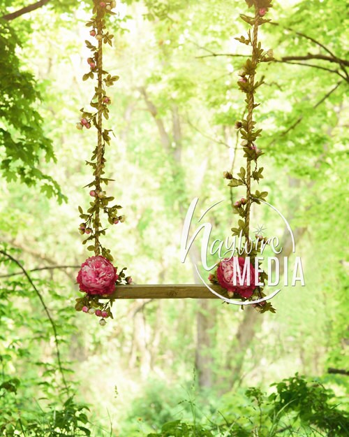 Baby Toddler Child Rope Swing With Flowers Girl's - Etsy