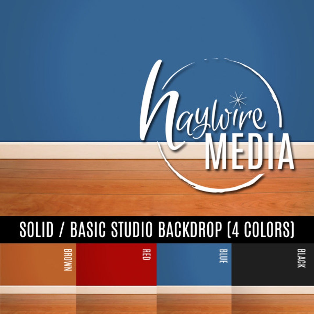 Basic Wood Floor Wall Studio Photography Digital Backdrop in 4 - Etsy