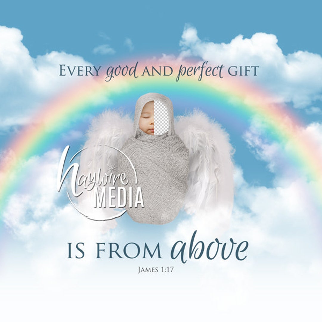 Infant Loss Stillbirth Miscarriage Newborn Baby Digital Backdrop Face ...