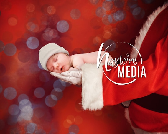 Newborn Baby Toddler Child Christmas Santa Clause Holding | Etsy