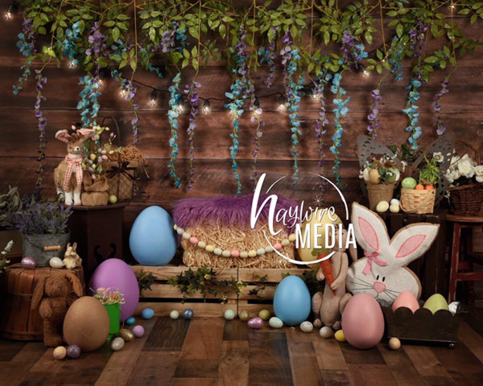 Baby Toddler Child Easter Photography Digital Backdrop - Etsy