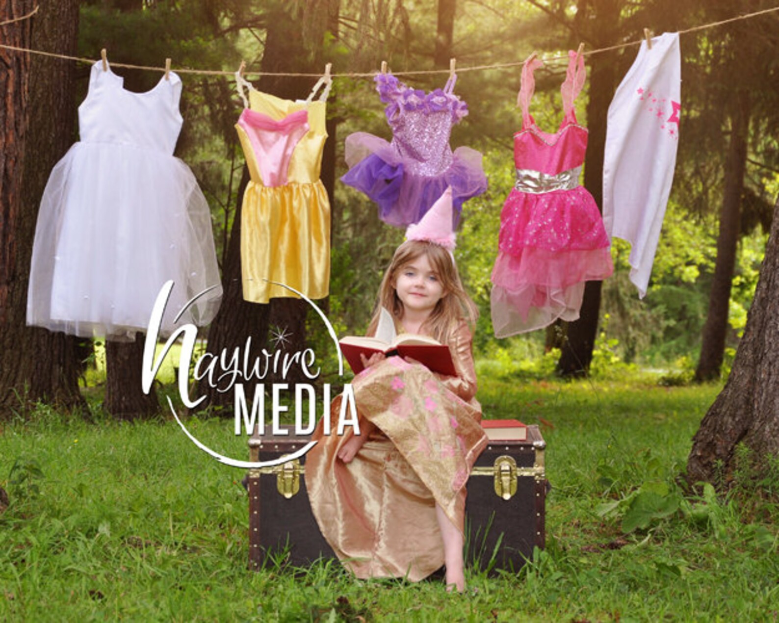 Beautiful Girls Princess Dressup Outdoor Nature Clothesline - Etsy Israel