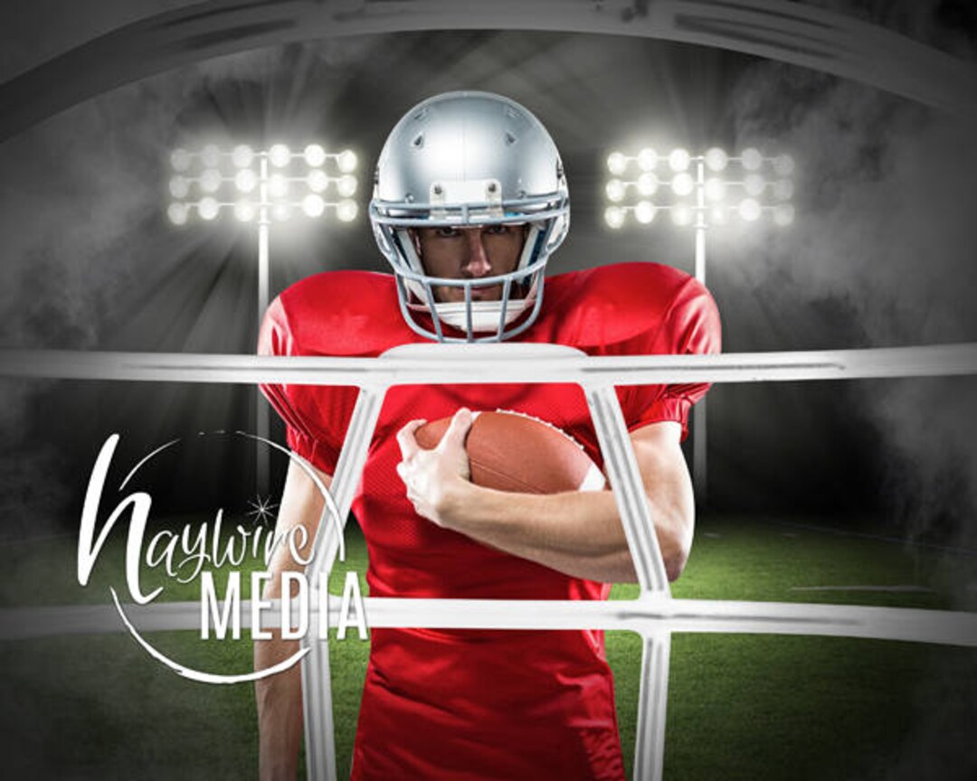 Football Senior Portrait Digital Backdrop: Stadium Lights (PNG Mask) - Etsy