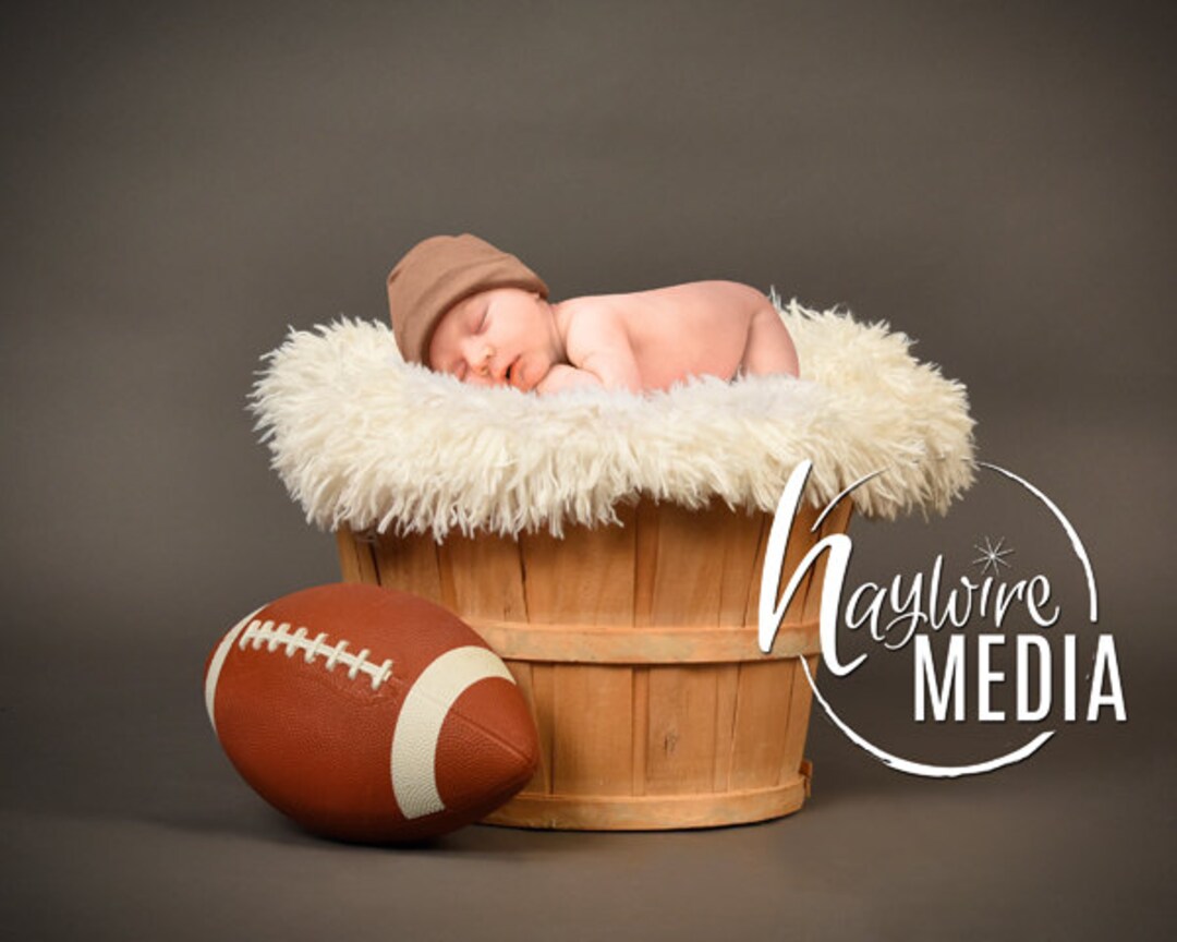 Baby Newborn Child Football Sport Portrait Digital Backdround for ...