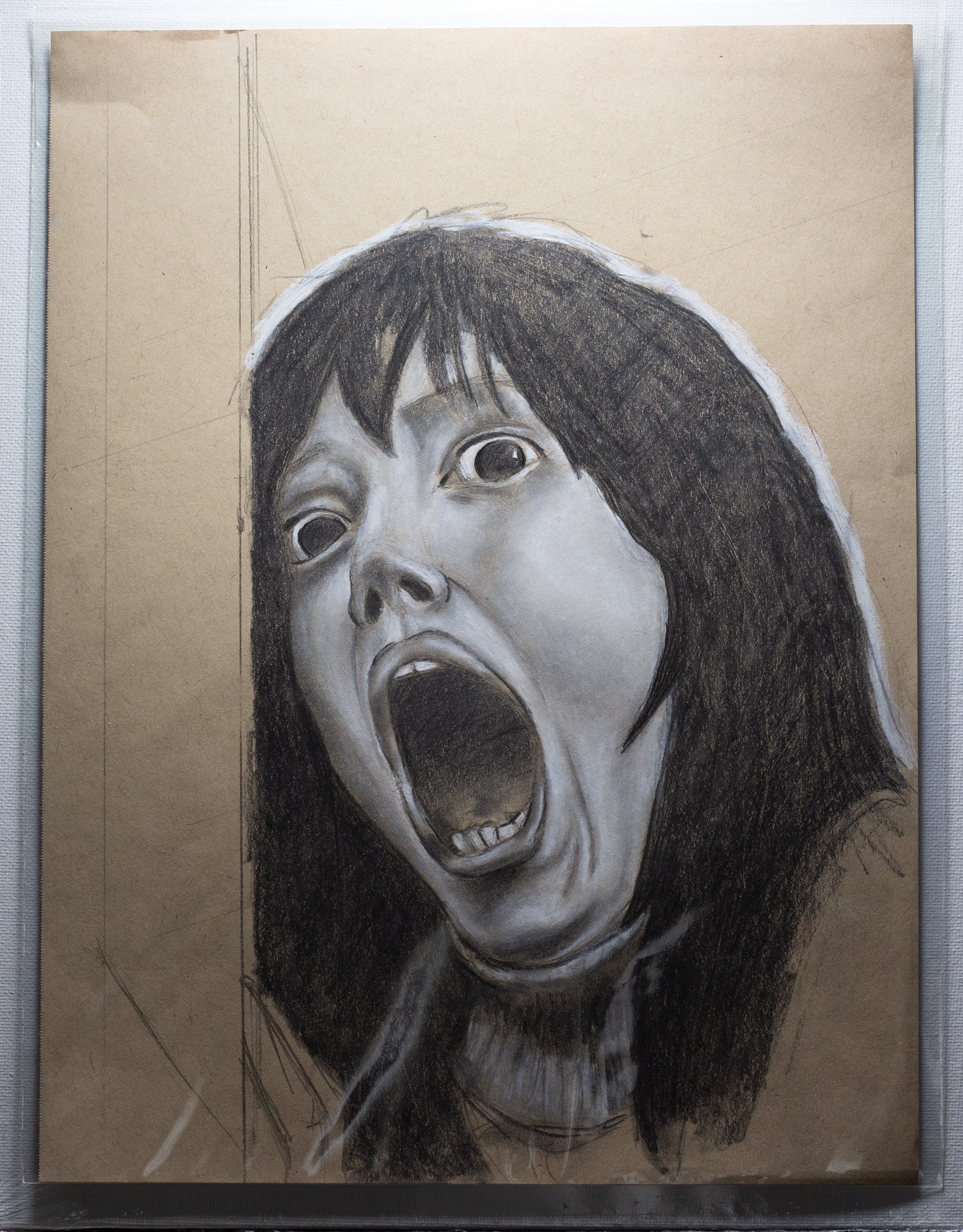 Graphite Drawing of Shelly Duvall in the Shining Wendy Torrance 8.5x11 ...
