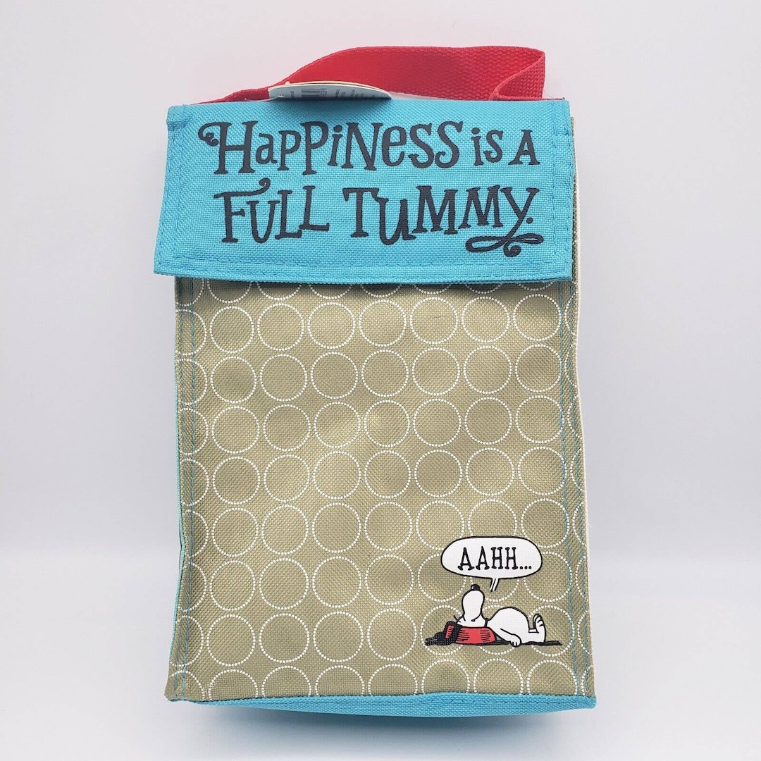 2010 Hallmark Peanuts Snoopy Charlie Brown Lunch Cooler Bag New With ...