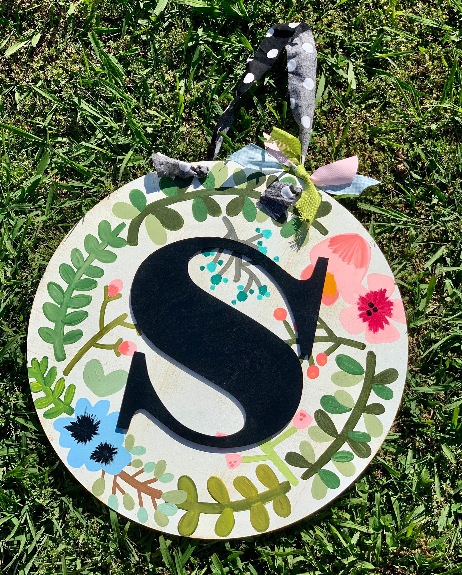 Spring Door Hanger Summer Door Hanger Spring Décor Summer | Etsy