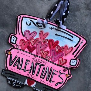 Valentines Day Door Hanger, Valentines Day Door Décor, Valentines Day ...