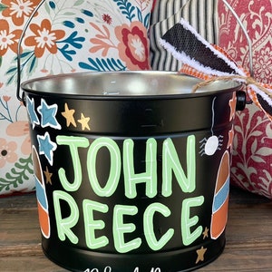 Trick or Treat Bucket, Halloween Bucket, Customized Bucket - Etsy