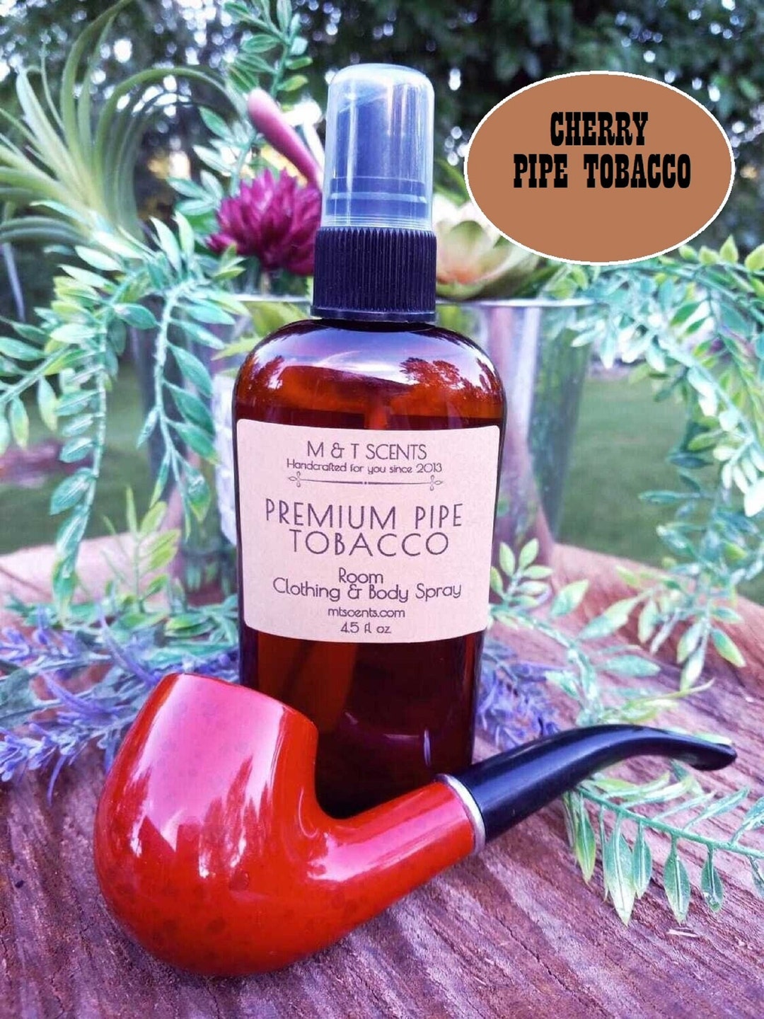 CHERRY PIPE TOBACCO Scented Room, Car, Clothing or Body Spray, Smells ...