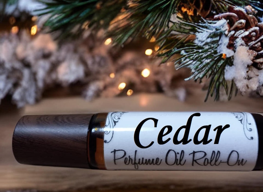 CEDAR Scented Roll on 10ml Perfume Oil Handcrafted~ Warm Earthy Scent ...