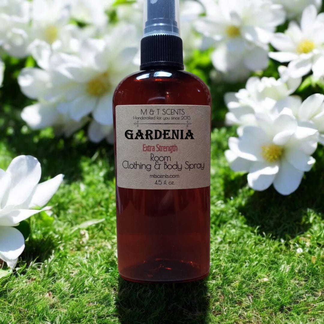 Gardenia Room Spray Extra Strength Linen Spray Floral Air Freshener ...