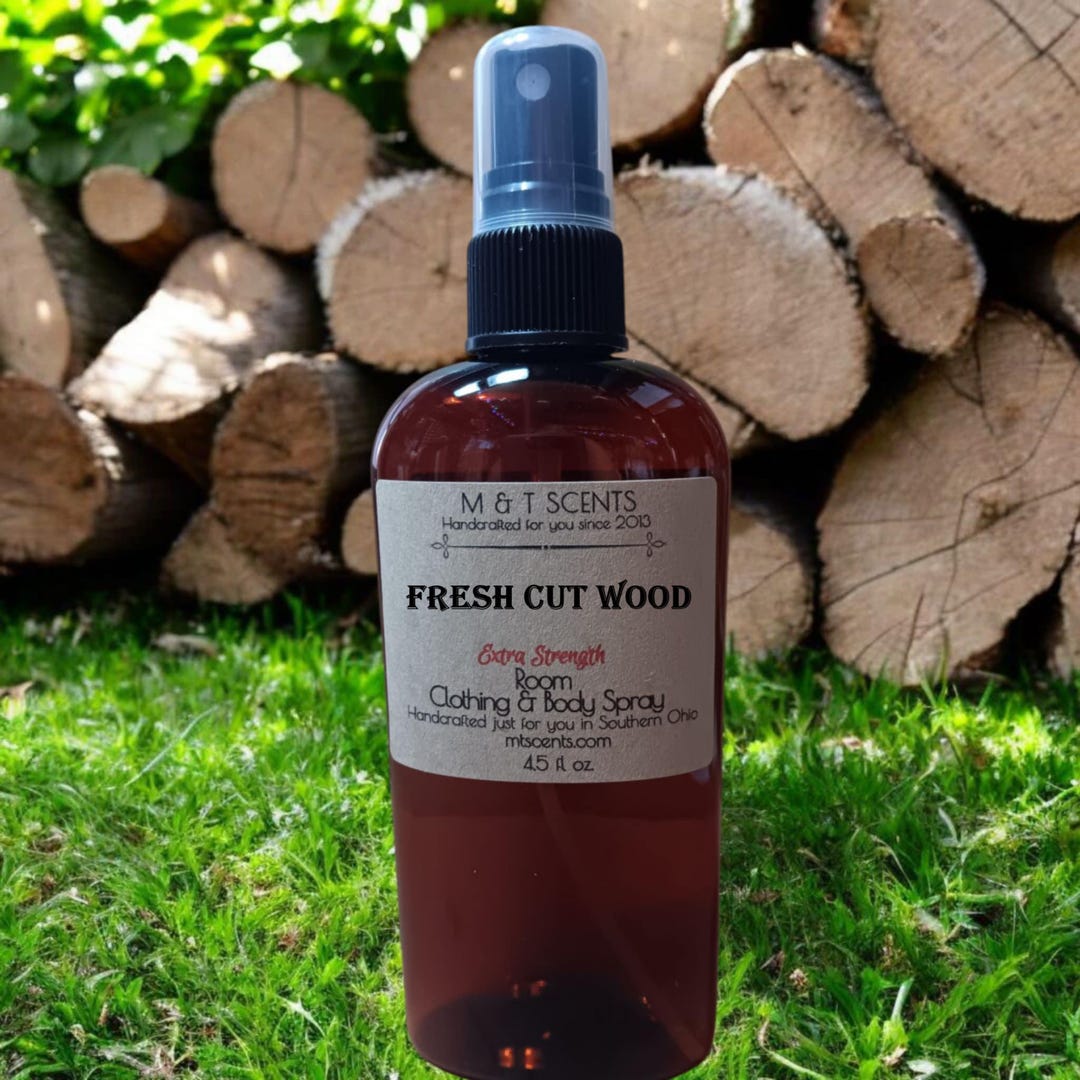 FRESH CUT WOOD Extra Strength (2x the Fragrance Oils) Scented Room and ...