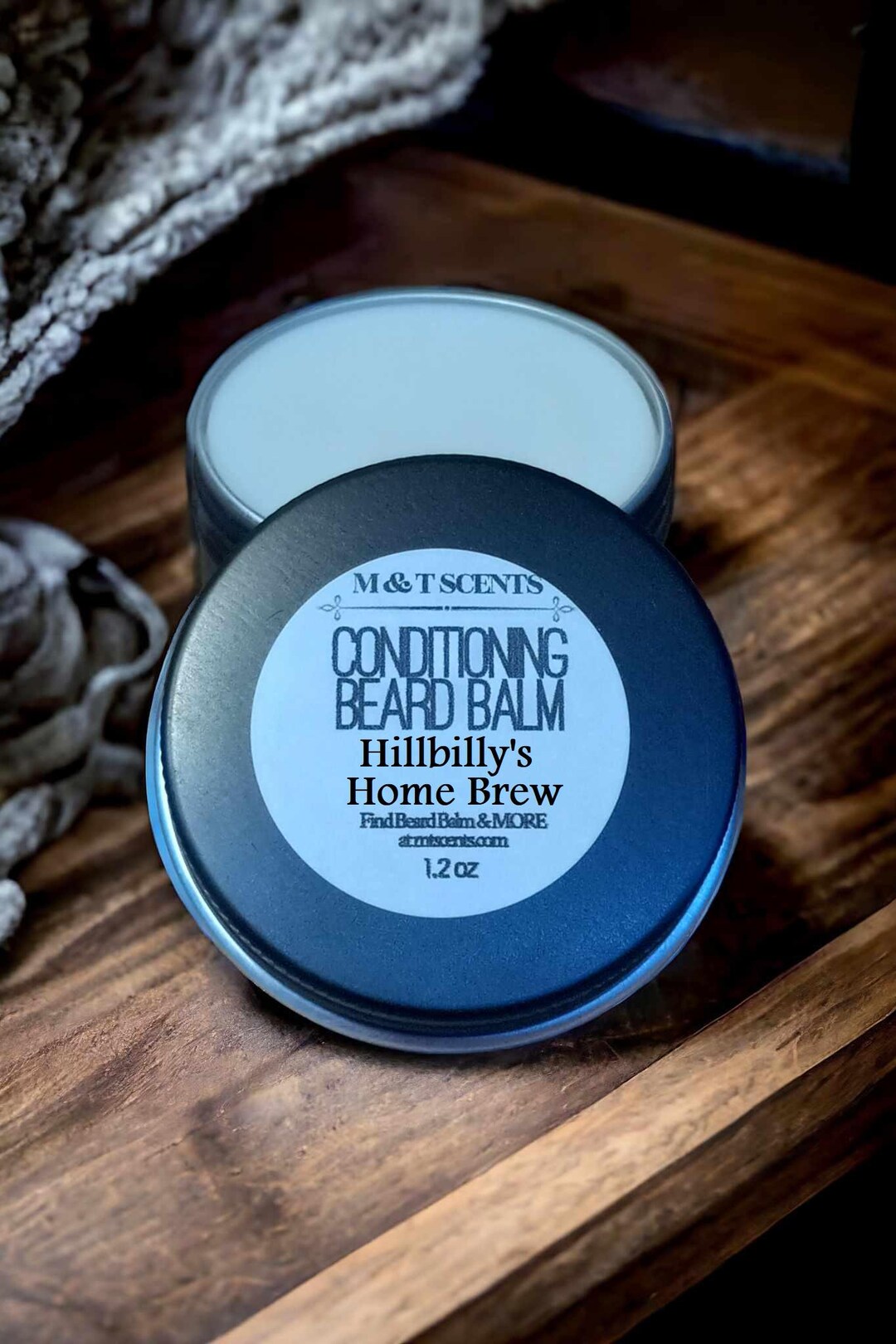 Hillbilly Homebrew Scented Beard Balm 1oz Natural and Organic ...