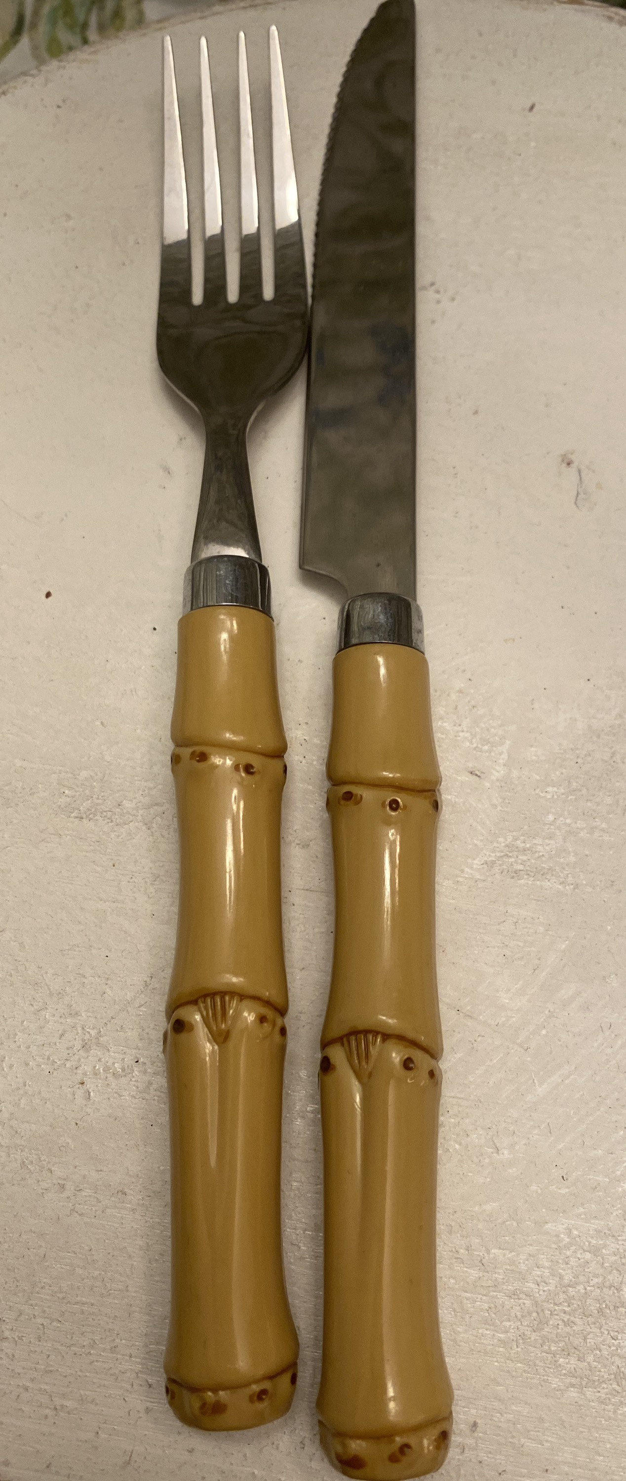 Six Bamboo Flatware Sets - Etsy