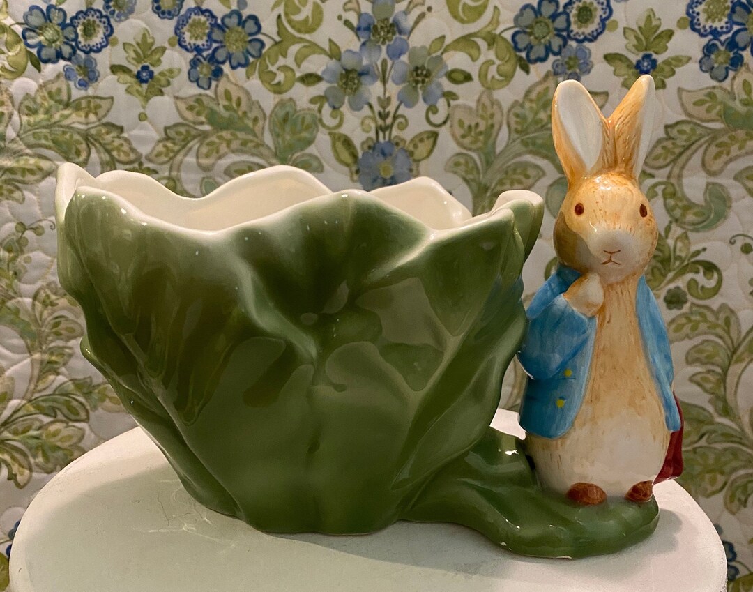 Peter Rabbit Planter - Etsy