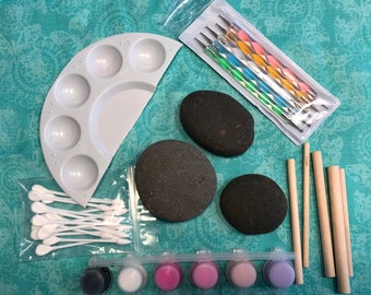 Mandala stones | Etsy