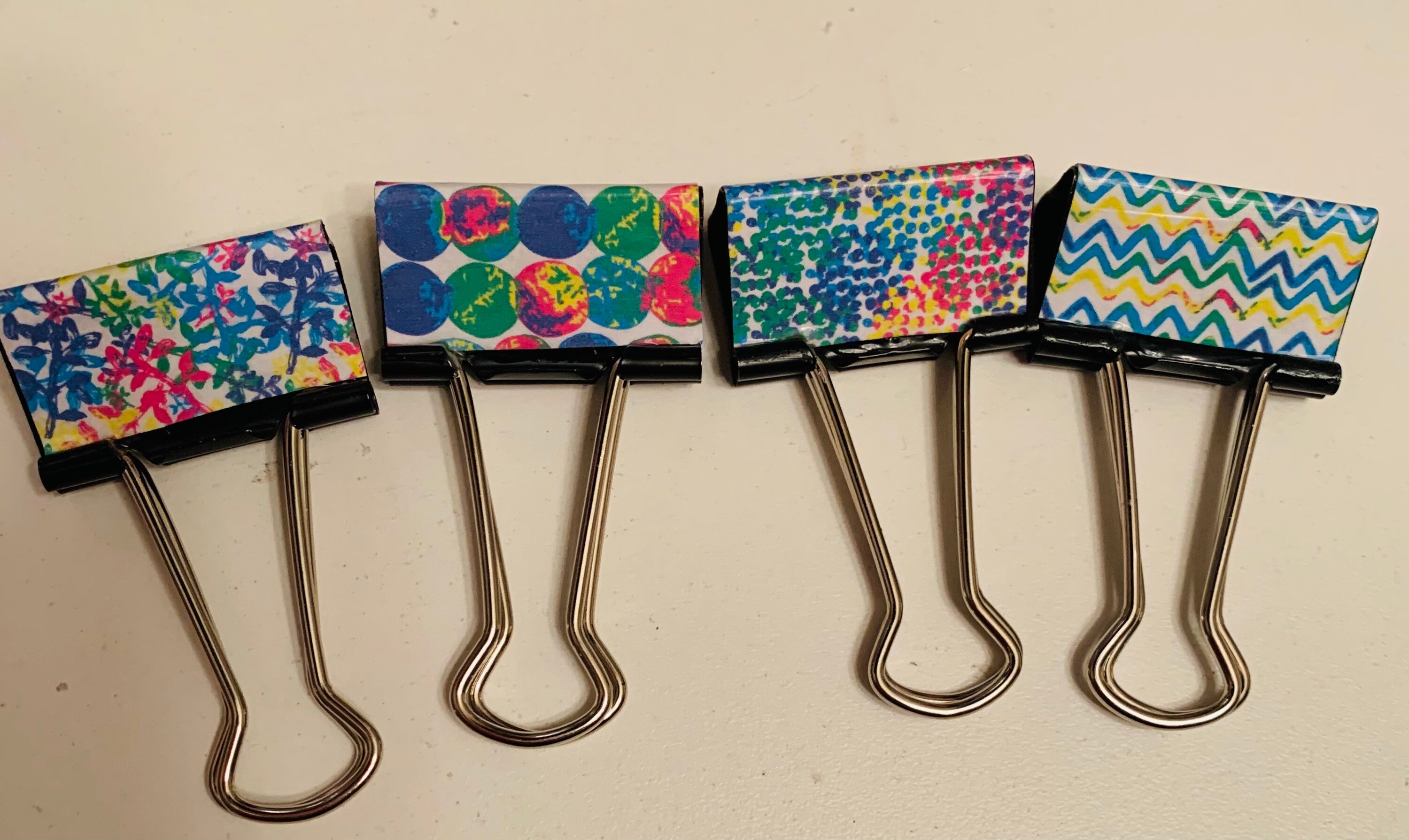 Abstract Ideas Med Binder Clips - 2.25 per Clip - Etsy