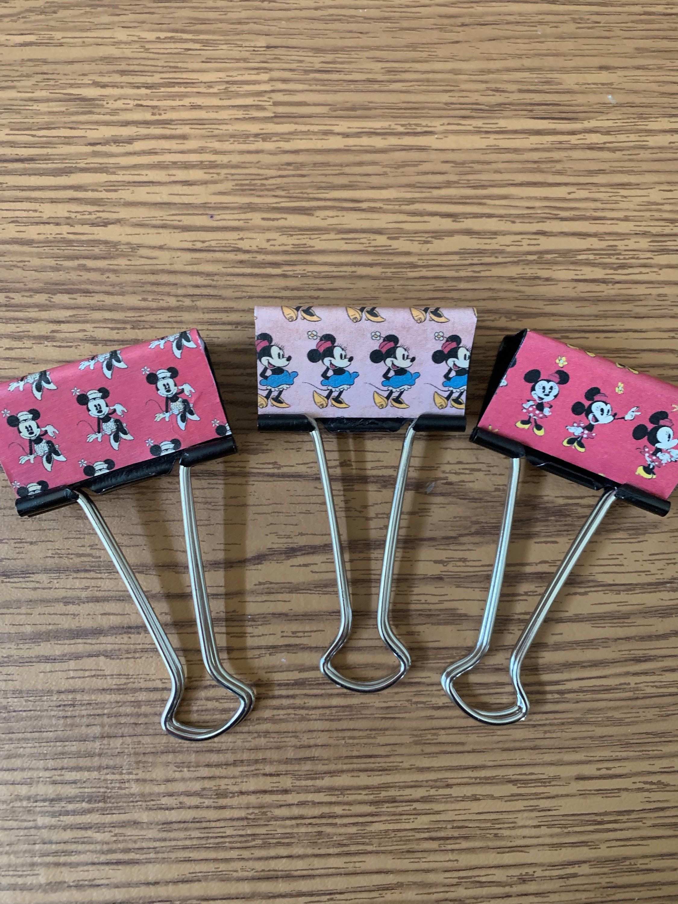 More Vintage Mice-Large Binder Clips 2.50 per clip | Etsy