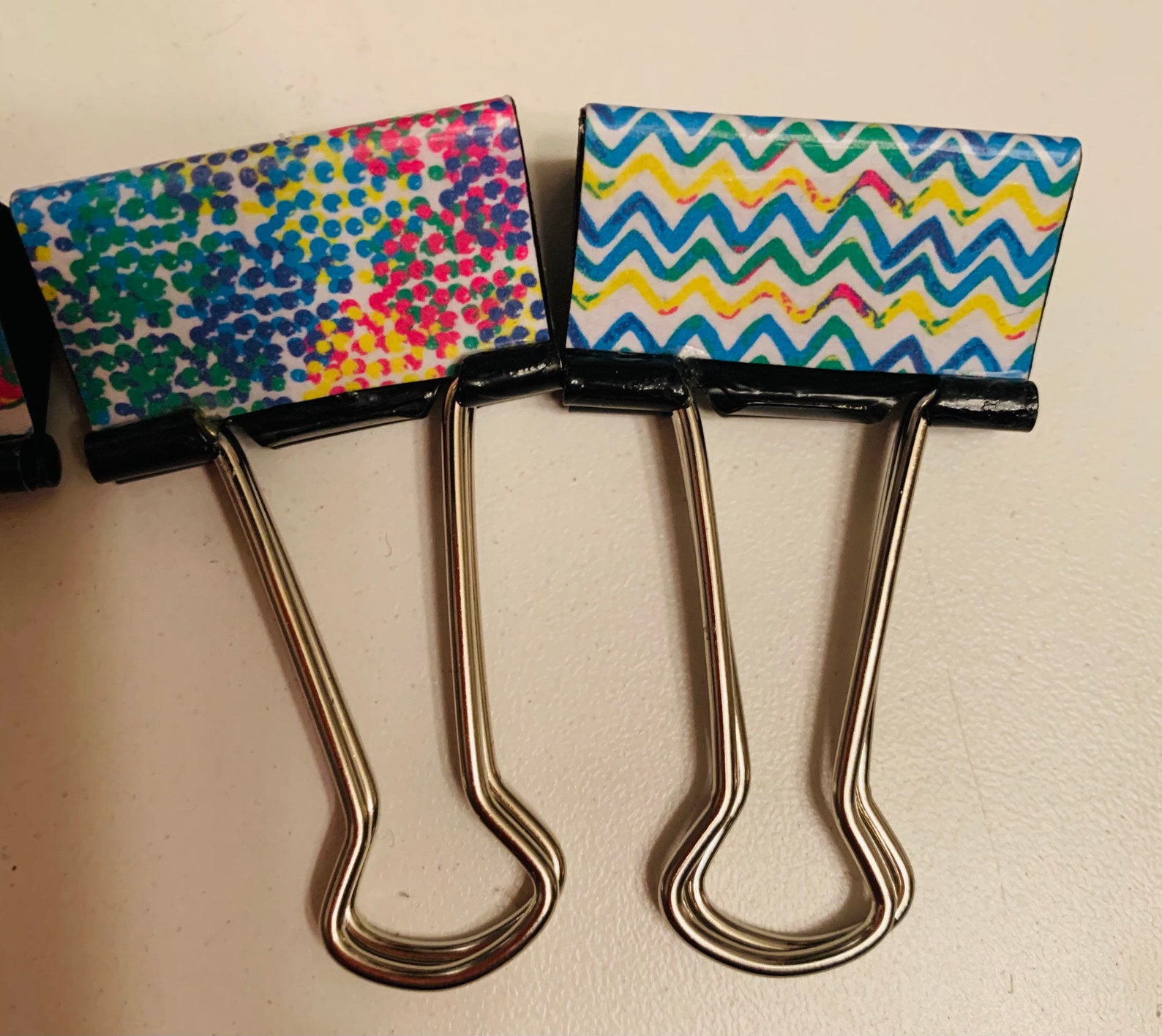 Abstract Ideas Med Binder Clips - 2.25 per Clip - Etsy