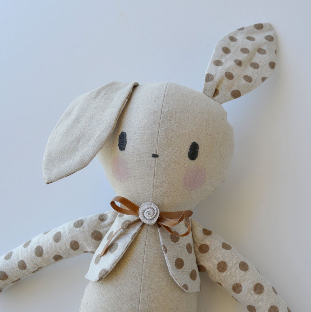 Bunny 'BOBBY BUNNY' Doll, Soft Toy, Rabbit, Plushie, PDF Sewing Pattern ...
