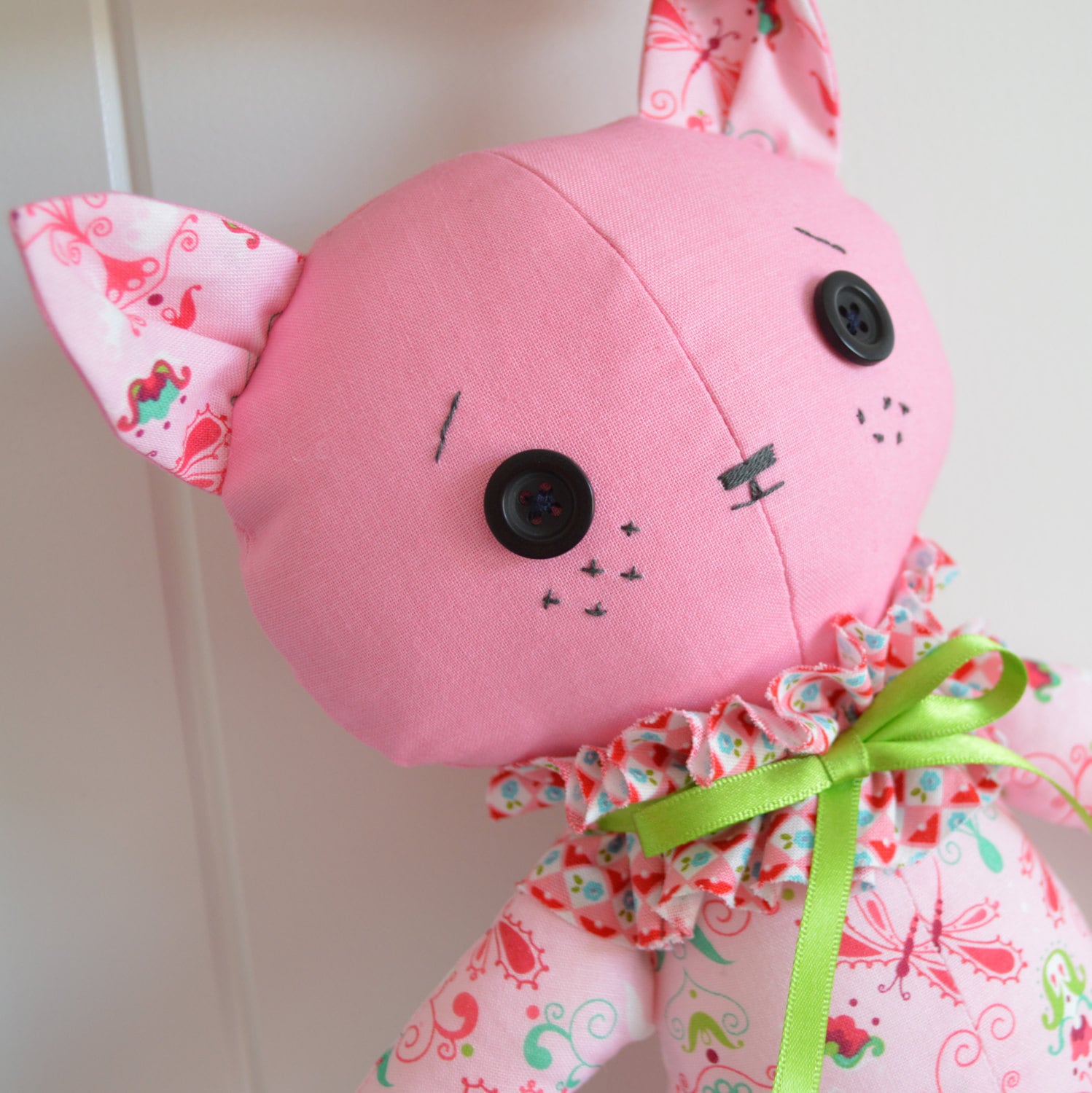 Kitten Doll 'COLOUR KITTIES' Soft Toy, Plushie, PDF Sewing Pattern - Etsy