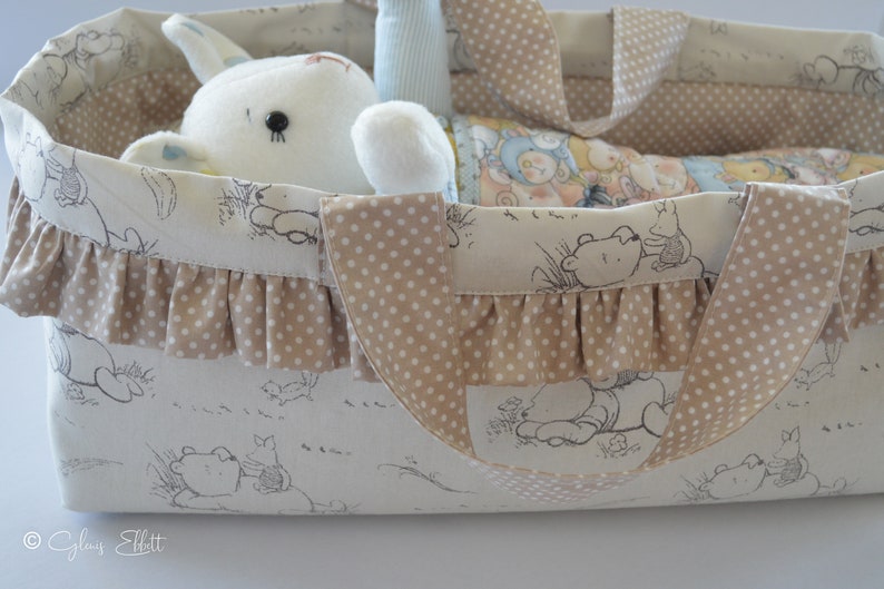 Simple Dolls Carrycot Carry Bed Moses Basket PDF Sewing - Etsy