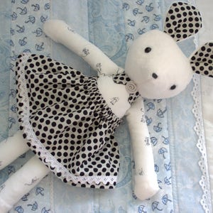 Little 'country Mouse', Doll, Soft Toy, Plushie, PDF Sewing Pattern - Etsy