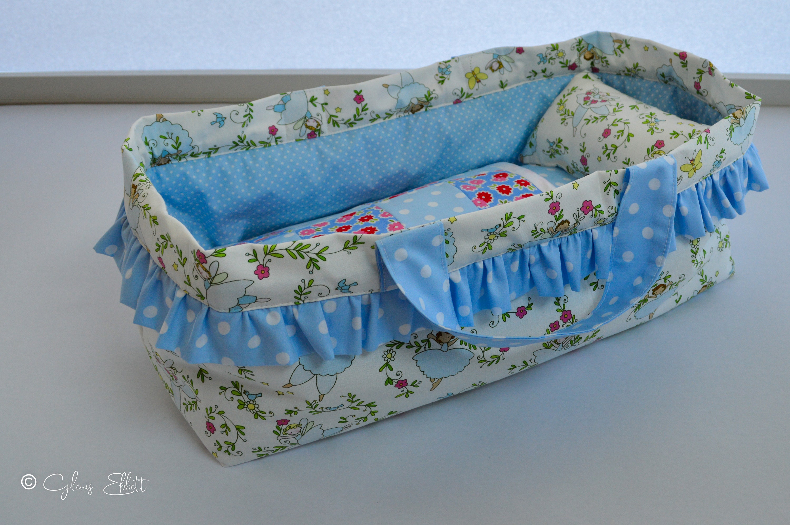 Simple Dolls Carrycot Carry Bed Moses Basket PDF Sewing - Etsy Canada