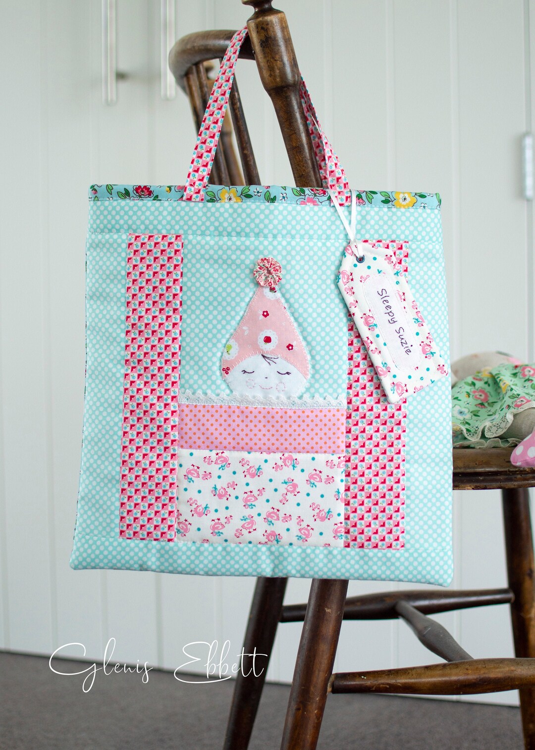 Sleepy Suzie Patchwork Block & Carry Bag Tutorial (PDF Pattern) - Etsy
