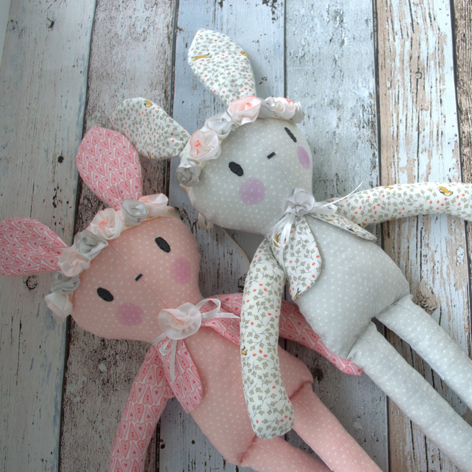 Bunny 'BOBBY BUNNY' Doll, Soft Toy, Rabbit, Plushie, PDF Sewing Pattern ...