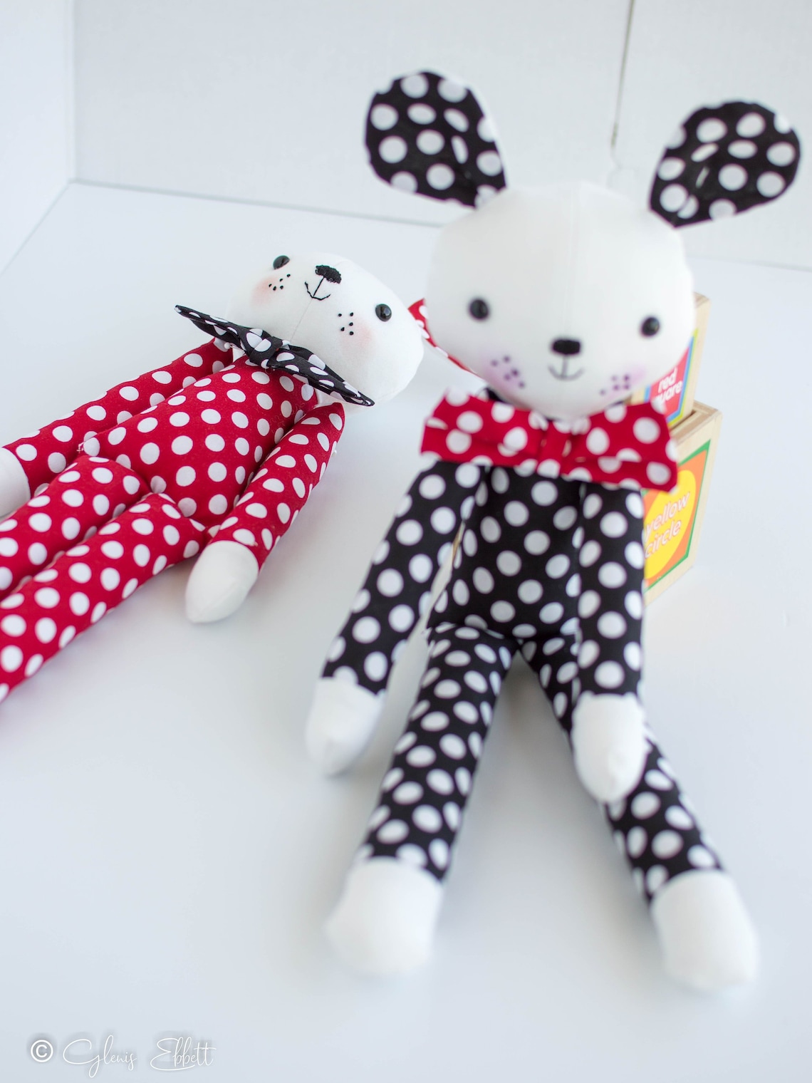 Mouse Doll 'FERGUS the MOUSE' Soft Toy Plushie PDF - Etsy