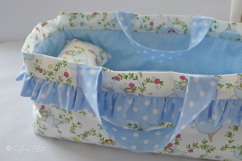 Simple Dolls Carrycot Carry Bed Moses Basket PDF Sewing - Etsy