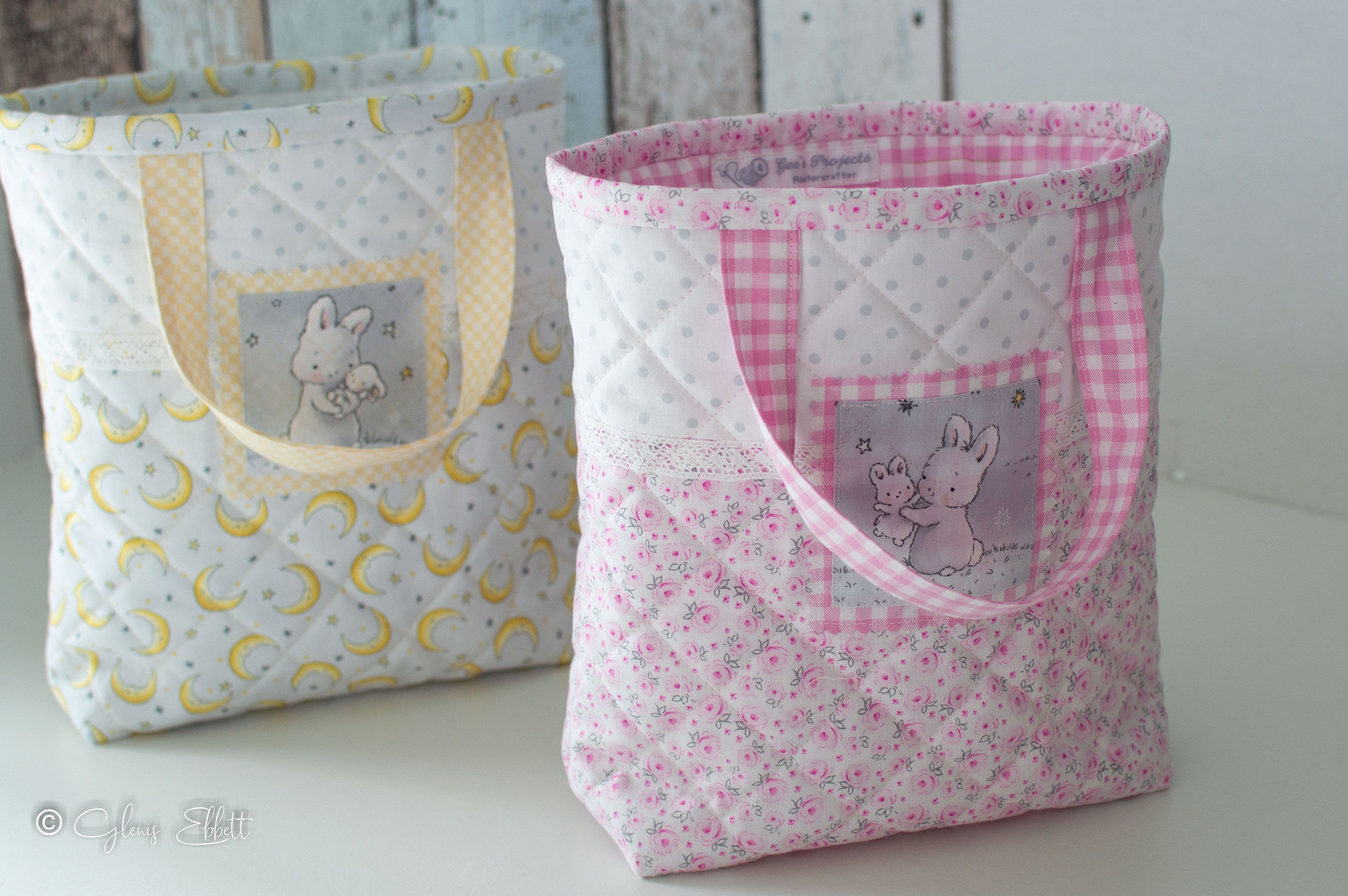 My Special Bag Quilted Bag Child's Bag PDF Sewing | Etsy