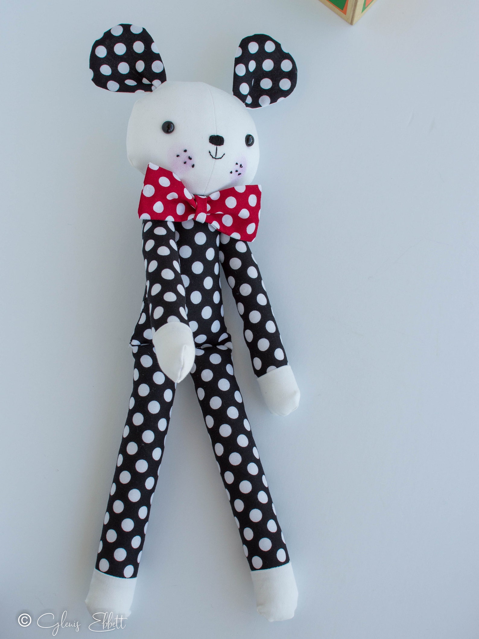 Mouse Doll 'FERGUS the MOUSE' Soft Toy Plushie PDF - Etsy