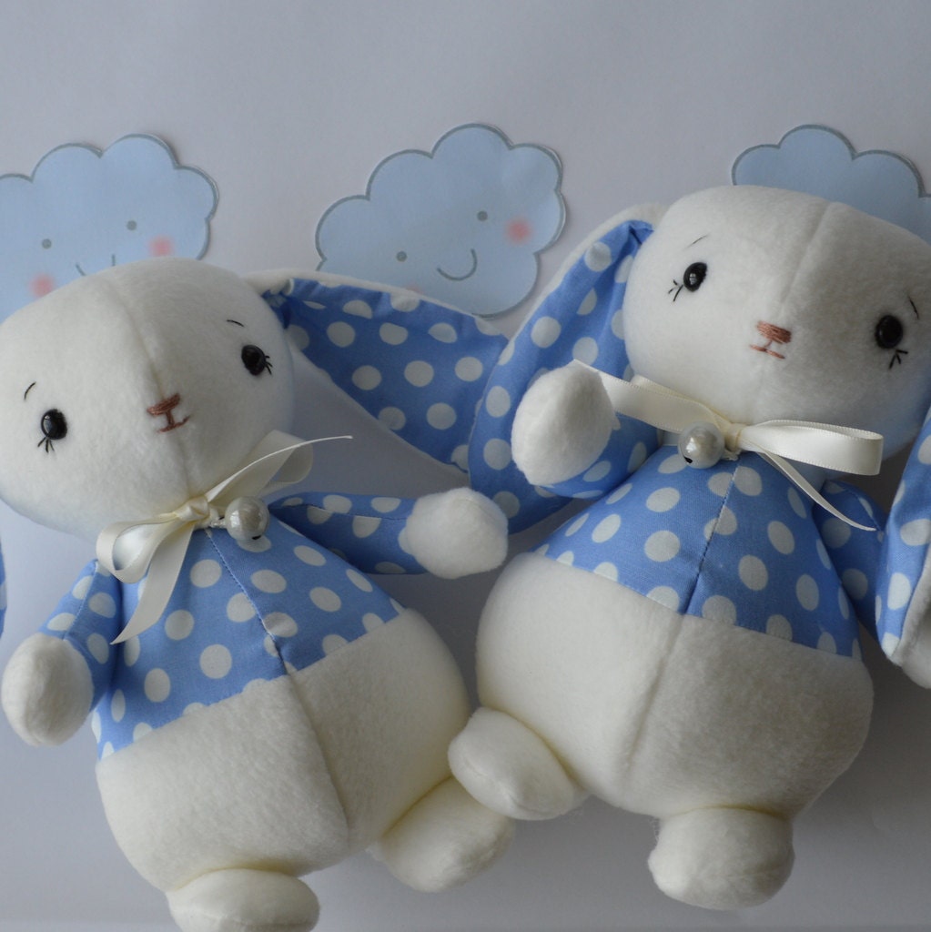 Rabbit Toy 'OLLIE' the Roly-poly Rabbit Soft Toy - Etsy