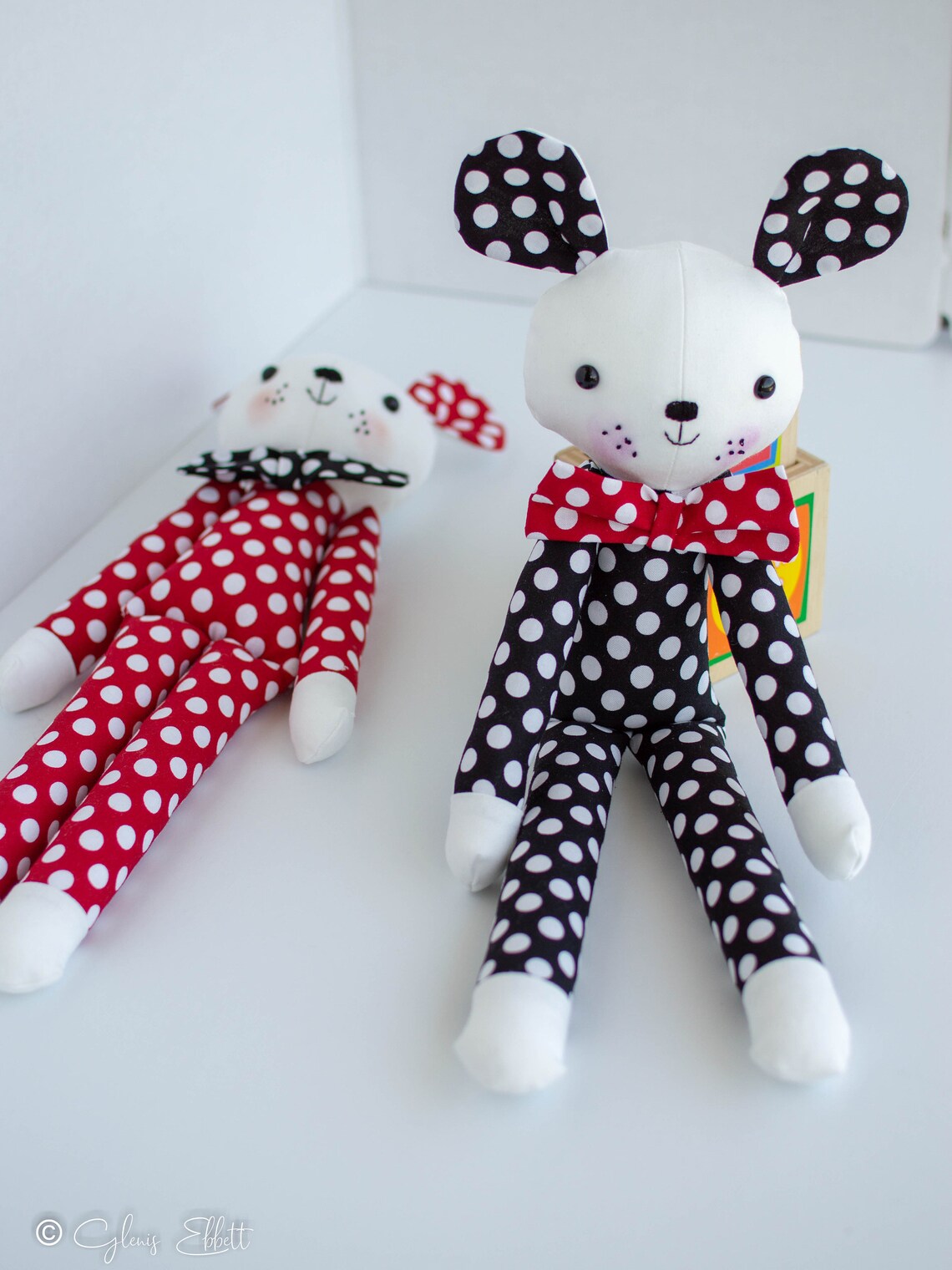 Mouse Doll 'FERGUS the MOUSE' Soft Toy Plushie PDF - Etsy Australia