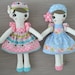 Dressed Doll 'POPPY DOLLY' Soft Toy, Plushie, PDF Sewing Pattern - Etsy