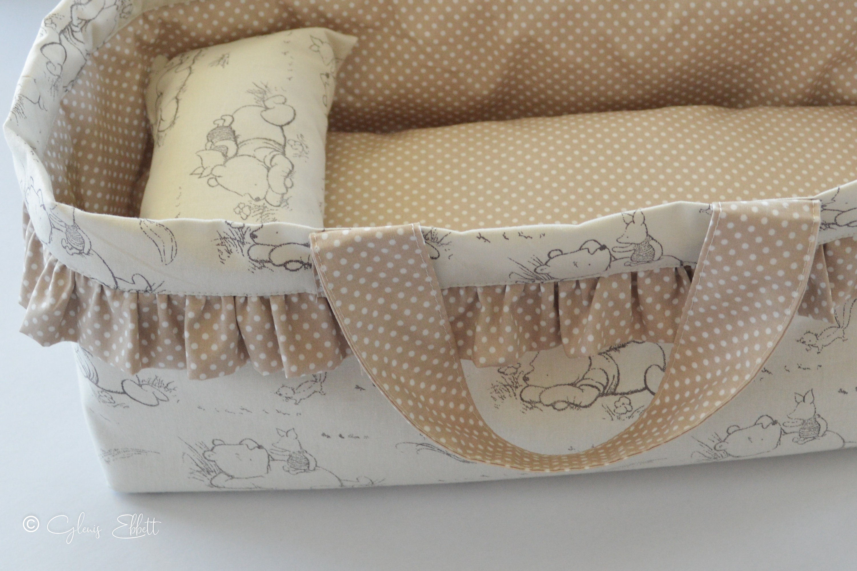 Simple Dolls Carrycot Carry Bed Moses Basket PDF Sewing - Etsy Canada