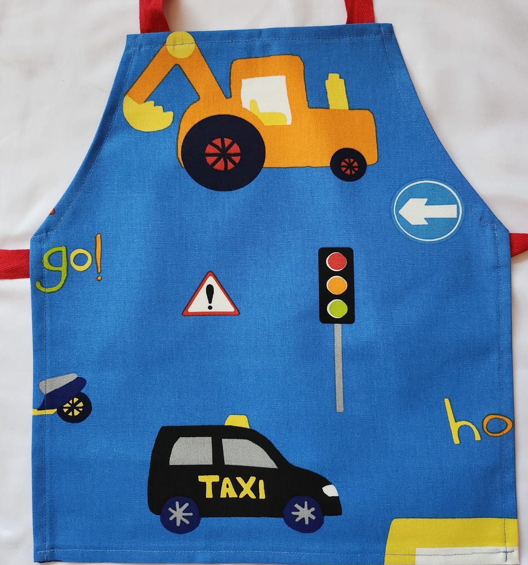 Motor Children's Apron / Pinny / Toddler Apron/ Overall/ Child's Apron ...