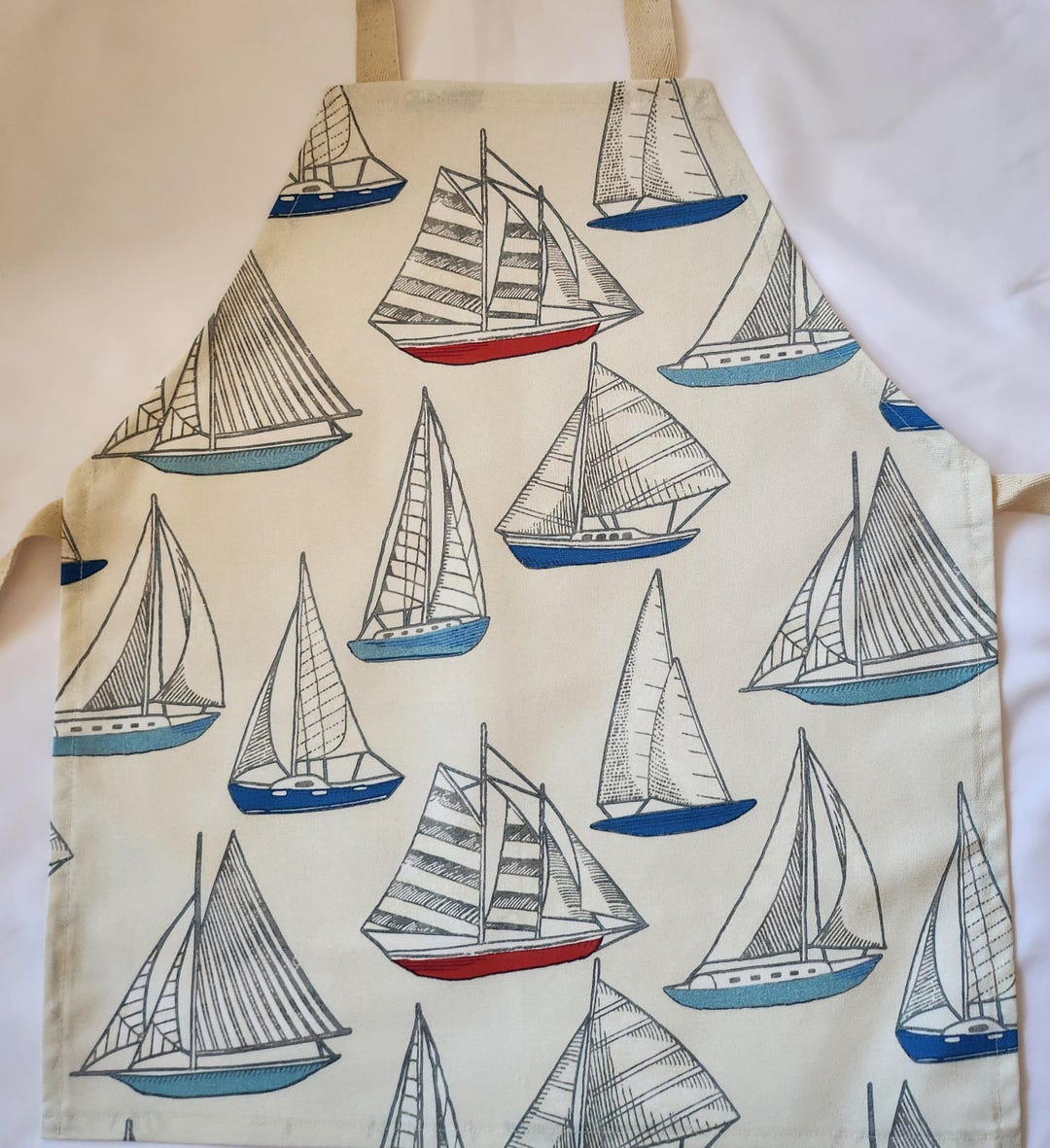 Ship / Boat Children's Apron 5-7yrs, Overall, Cooking Apron - Etsy