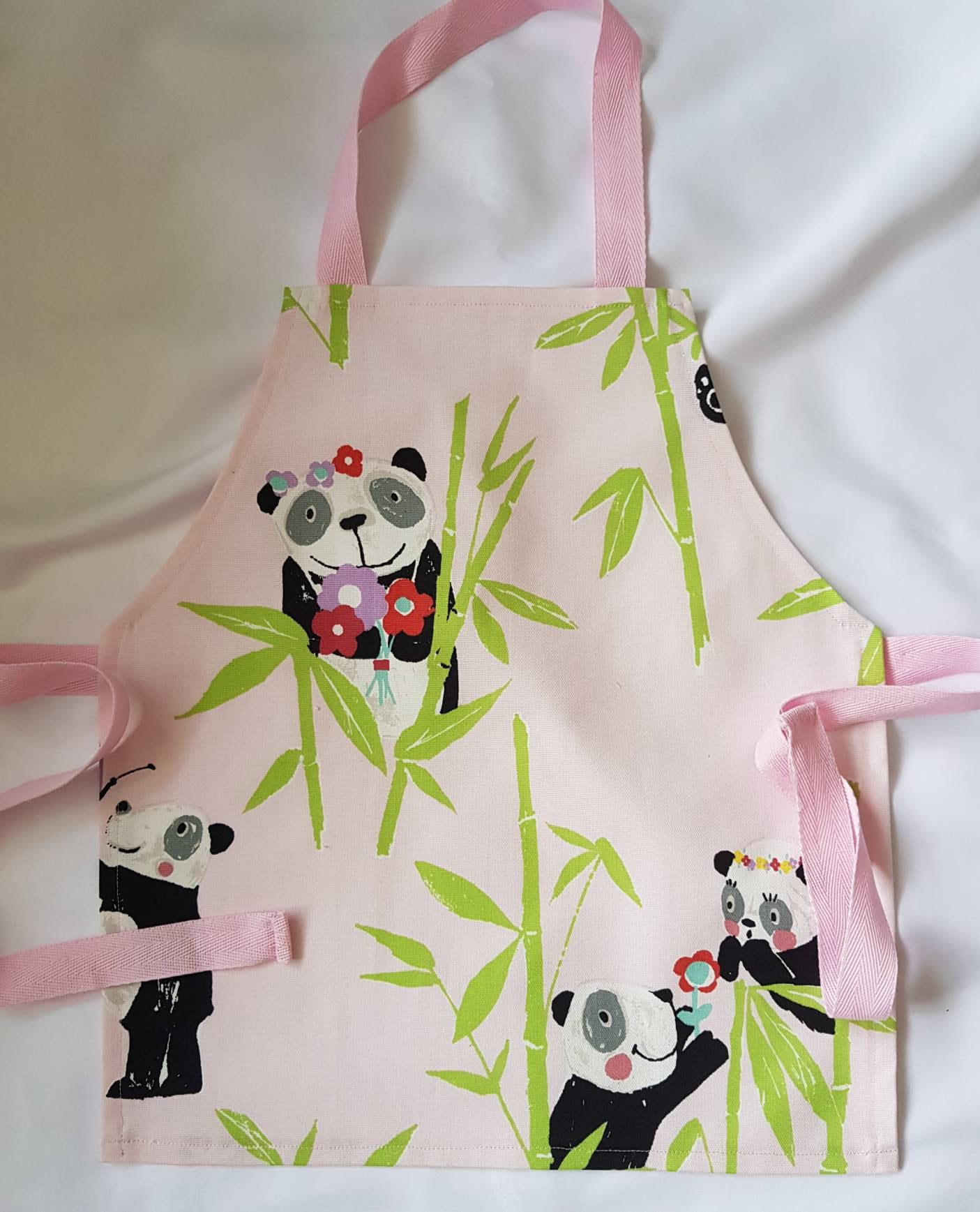 Panda Children's Apron / Pinny / Toddler Apron/ Overall/ - Etsy UK