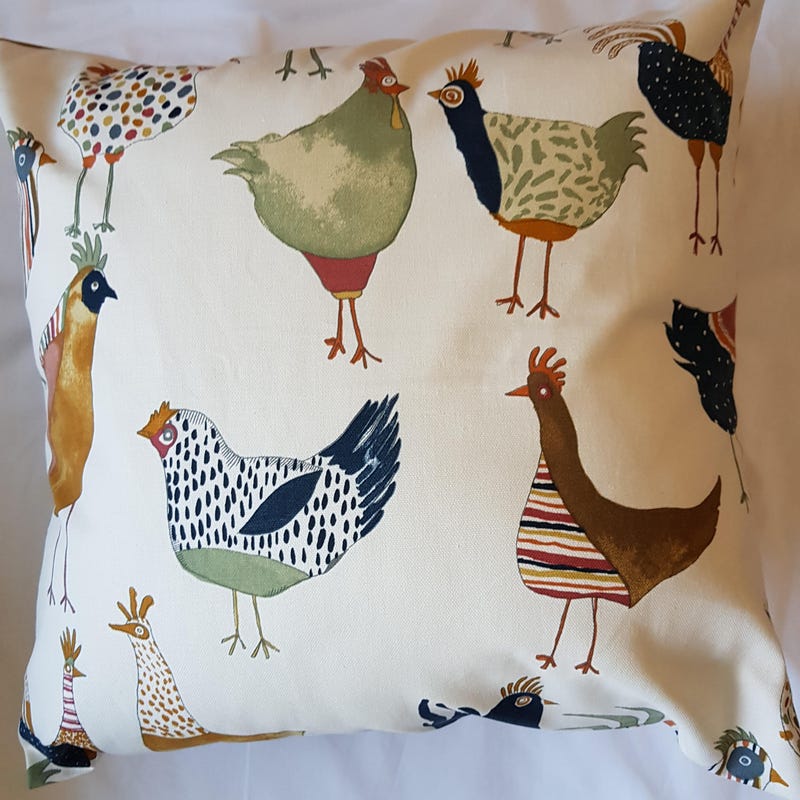 Chicken Throw Pillow - Etsy