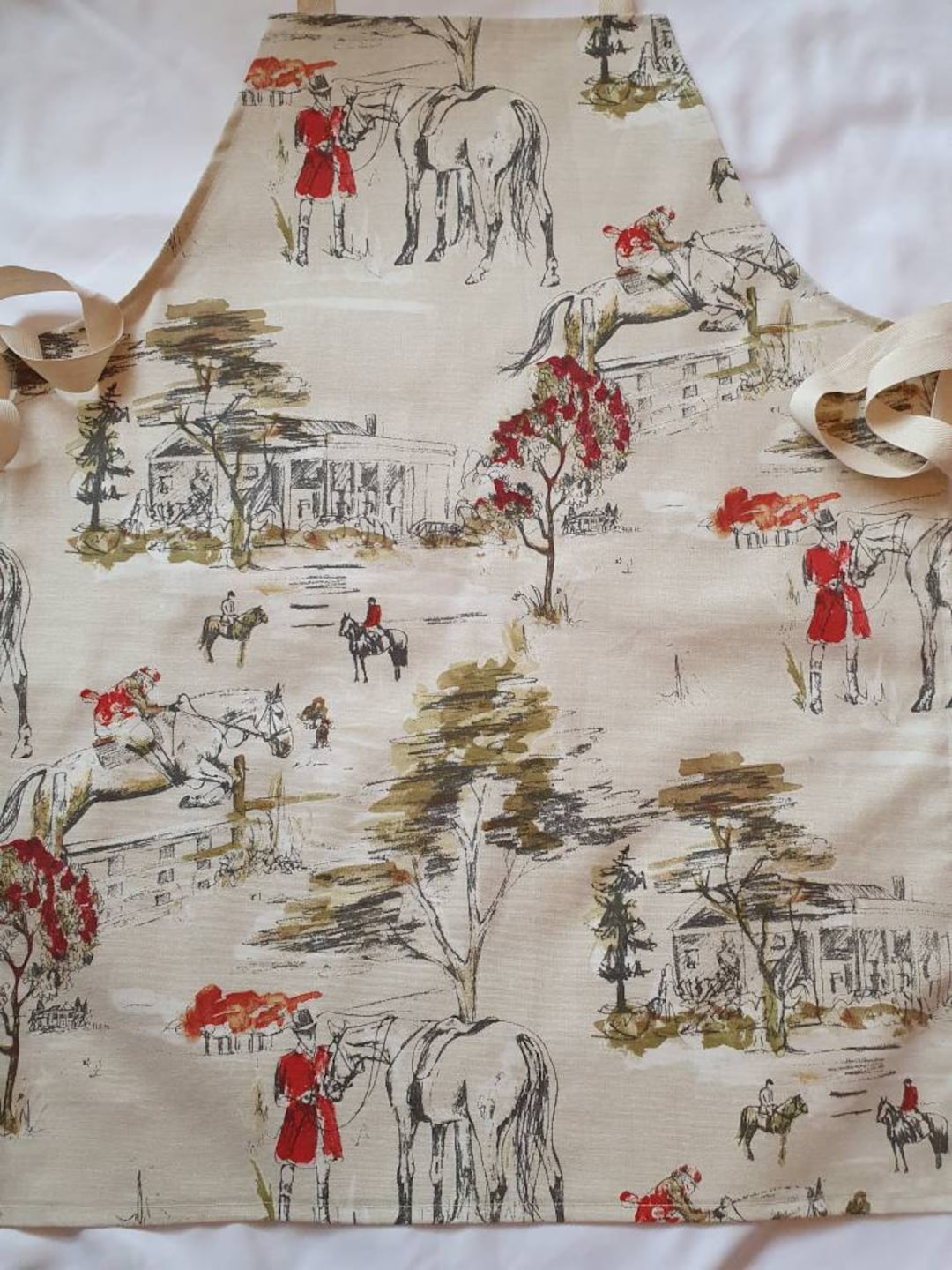 Ladies Horse Cookery Adult Apron / Overall / Pinny - Etsy
