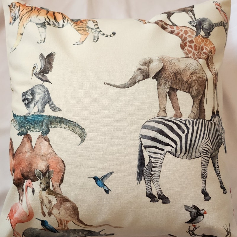 Animal Cushion - Etsy